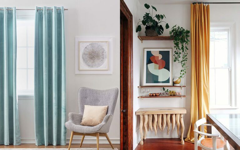 Cómo elegir y combinar colores de cortinas con tus paredes - Decolovers