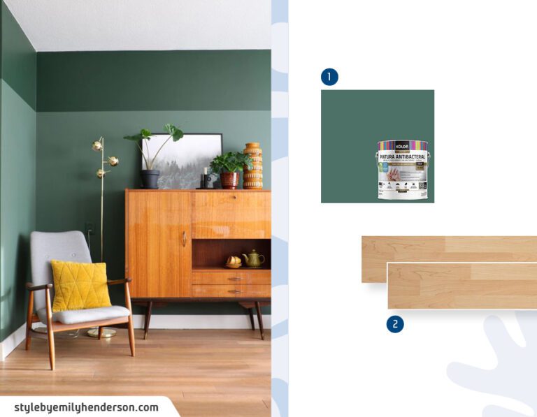 Cómo pintar las paredes según el estilo y color del piso - Decolovers