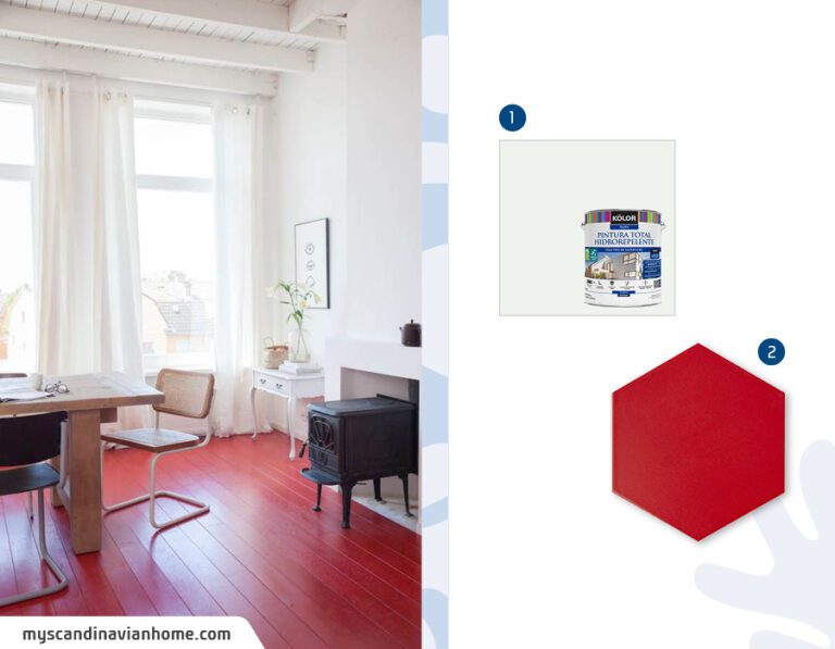 Cómo pintar las paredes según el estilo y color del piso - Decolovers